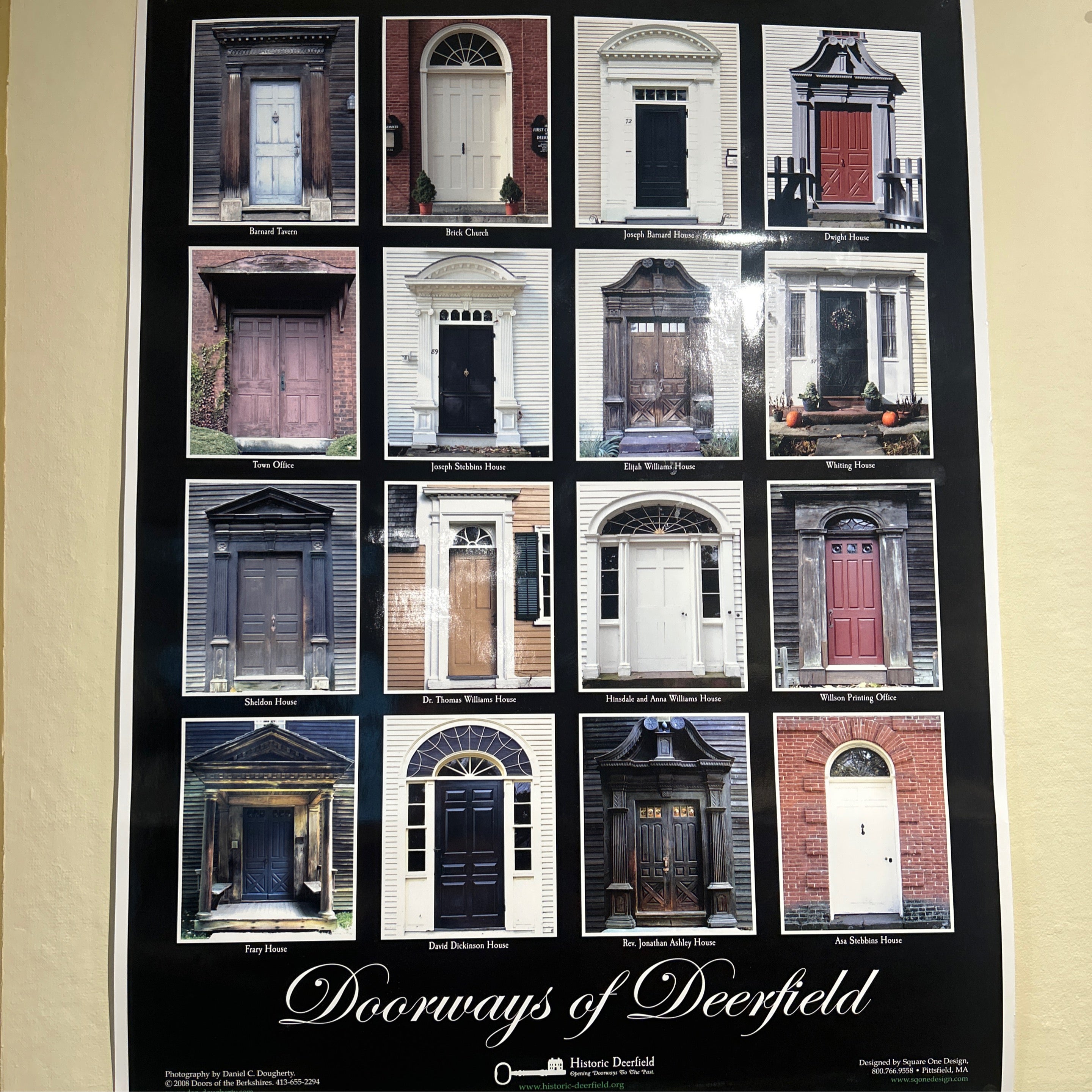 Doors of Deerfield Poster | Historic Deerfield Museum Store